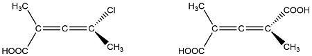The given molecules are similar. Under each molecule, state whether it ...