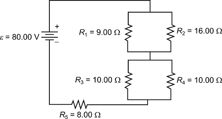 Consider the circuit below. Find the equivalent resistance. | Homework ...