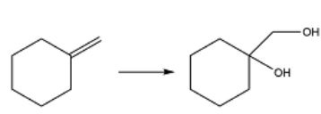 Show the reagent and deduce the mechanism for the reaction of methylene ...
