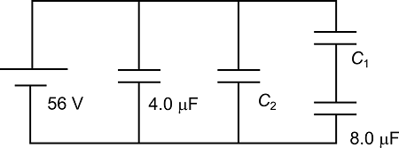 Consider the combination of capacitors in the figure. Determine the ...