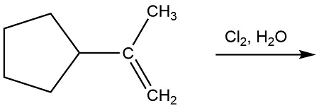 Draw the final organic product of the reaction, including any ...