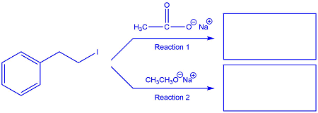 Which reaction will occur faster? Explain your reasoning. Predict the ...
