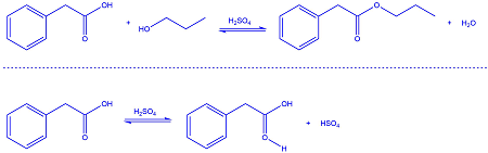Complete the Fischer Esterification reaction mechanism below by adding ...