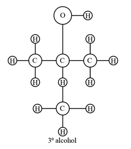 Draw and label stick-bond diagrams for three isomers of C_4H_{10}O one ...