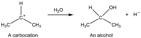 Carbocations, which contain a trivalent, positively charged carbon atom ...