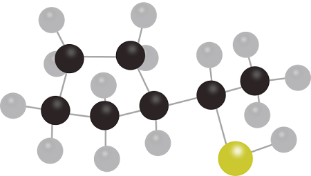 Give IUPAC name for the given compound (reddish brown = Br; yellow = S ...
