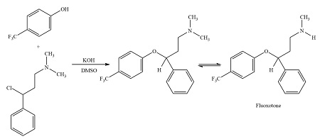 Fluoxetine, a heavily prescribed antidepressant marketed under the name ...