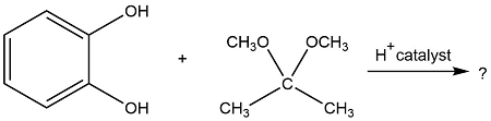 It is not uncommon for organic chemists to prepare acetals by an ...
