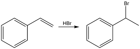 Draw the complete mechanism for the following polar reaction below ...