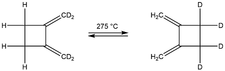 The following thermal rearrangement involves two pericyclic reactions ...