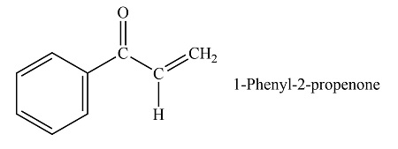 Treatment of 1-phenyl-2-propenone with a strong base such as LDA does ...