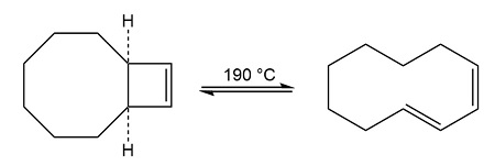 When the compound having a cyclobutene fused to a five-membered ring is ...