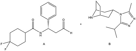 Maraviroc, a drug used to treat HIV, is prepared by reductive amination ...