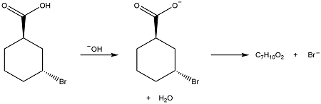When a single compound contains both a nucleophile and a leaving group ...