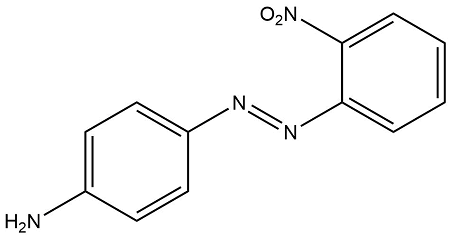 What starting materials are needed to synthesize the given azo compound ...