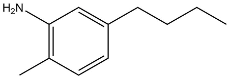 Synthesize the given compound from toluene (C6H5CH3) and any other ...