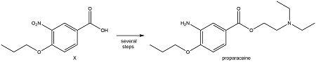 Carboxylic acid X is an intermediate in the multistep synthesis of ...