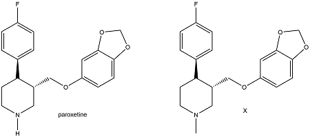 A key step in the synthesis of the antidepressant paroxetine (trade ...