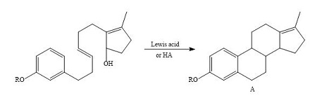 Draw a stepwise mechanism for the following intramolecular reaction ...