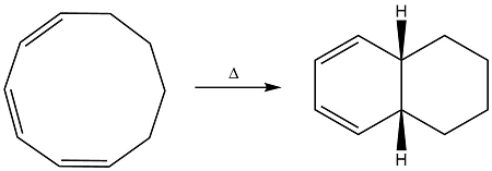 Classify the below pericyclic reaction as an electrocyclic reaction ...