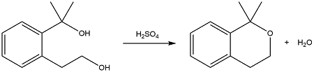 Draw a stepwise, detailed mechanism for the following intramolecular ...