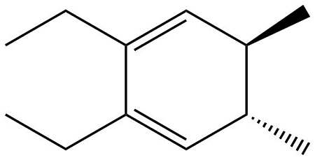 What product is formed when the given compound undergoes thermal ...