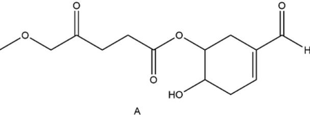 Determine the product(s) formed when A is treated with the given ...