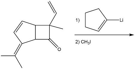 Identify the product of the following two-step reaction sequence. The ...