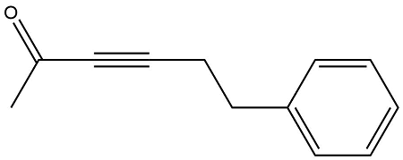 Devise a synthesis of the given alkyne. You may use acetylene, benzene ...