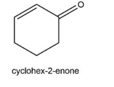 Provide a synthesis of the given compound from cyclohex-2-enone and ...