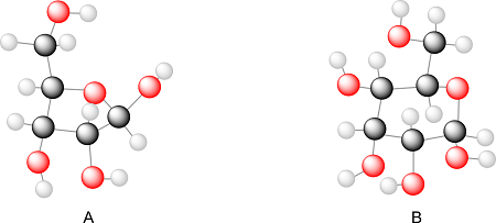 Label the anomer as alpha or beta. | Homework.Study.com
