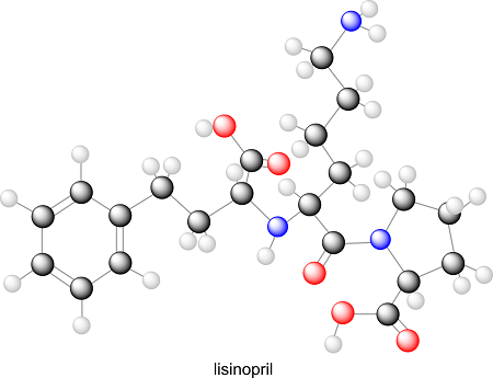 Locate the stereogenic centers in the ball-and-stick model of ...
