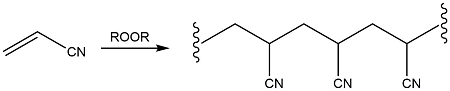 Draw a stepwise mechanism for the following polymerization reaction ...
