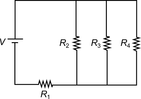 Consider the circuit shown in the diagram below. The battery has a ...
