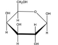 Transform the given cyclic monosaccharide to its acyclic form ...