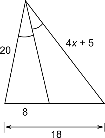 Evaluate the value of x. | Homework.Study.com