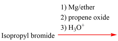 In the given reaction, give the line drawing for the organic reagent or ...
