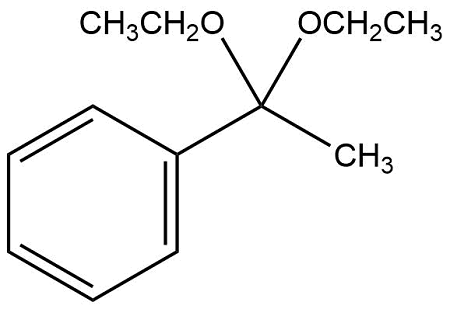 Provide the structures of the alcohol and aldehyde or ketone used to ...