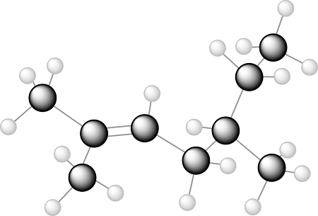 Name the given alkene, and predict the products of its reaction with (i ...