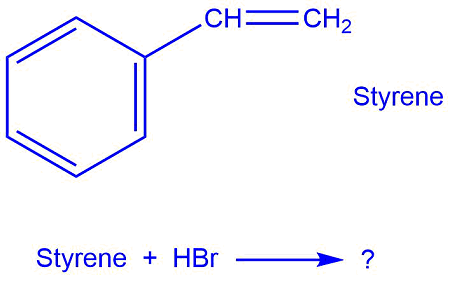 Provide the product of the given reaction. Indicate regioselectivity if ...