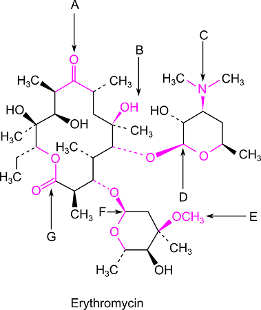 Erythromycin is a broad-spectrum antibiotic with a number of functional ...