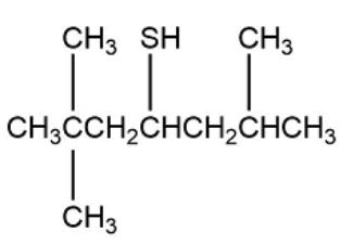 Name the mentioned thiol using IUPAC rules. | Homework.Study.com