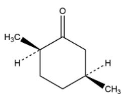Write out the name the depicted ketone. | Homework.Study.com
