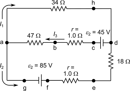 Consider the circuit diagram given below. What is the terminal voltage ...