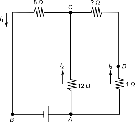 Consider the circuit below. Find VAB. Given: VAC = -24 V and I1 = 10 A ...