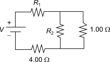 Calculate the power delivered to the 1.00 ohms resistor in the circuit ...