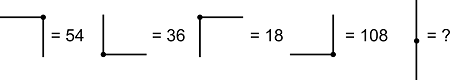 Observe the pattern on the first four figures and determine what value ...