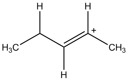 Draw all important resonance structures for the depicted specie ...