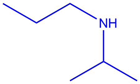 Classify the shown amine by writing under the structure either primary ...