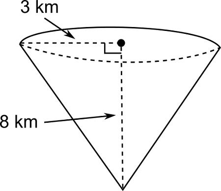 Determine the volume of the figure below. Do not round. | Homework ...